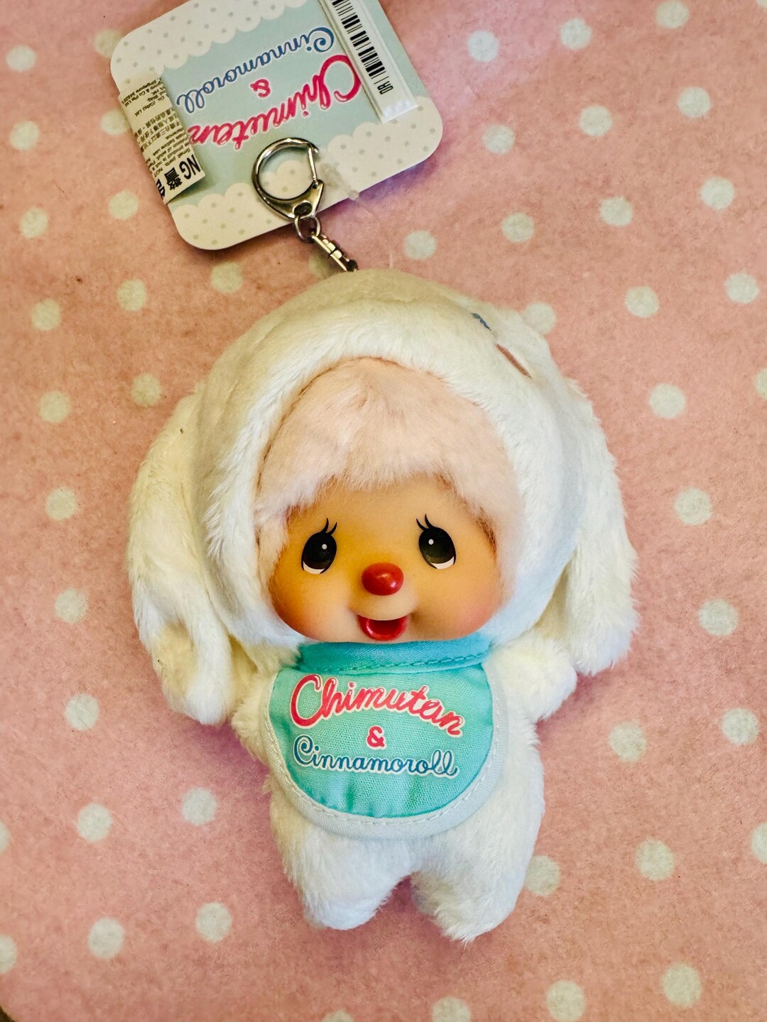 Japan Sanrio Limited Edition Chimutan Pink Bunny Monchhichi as ...