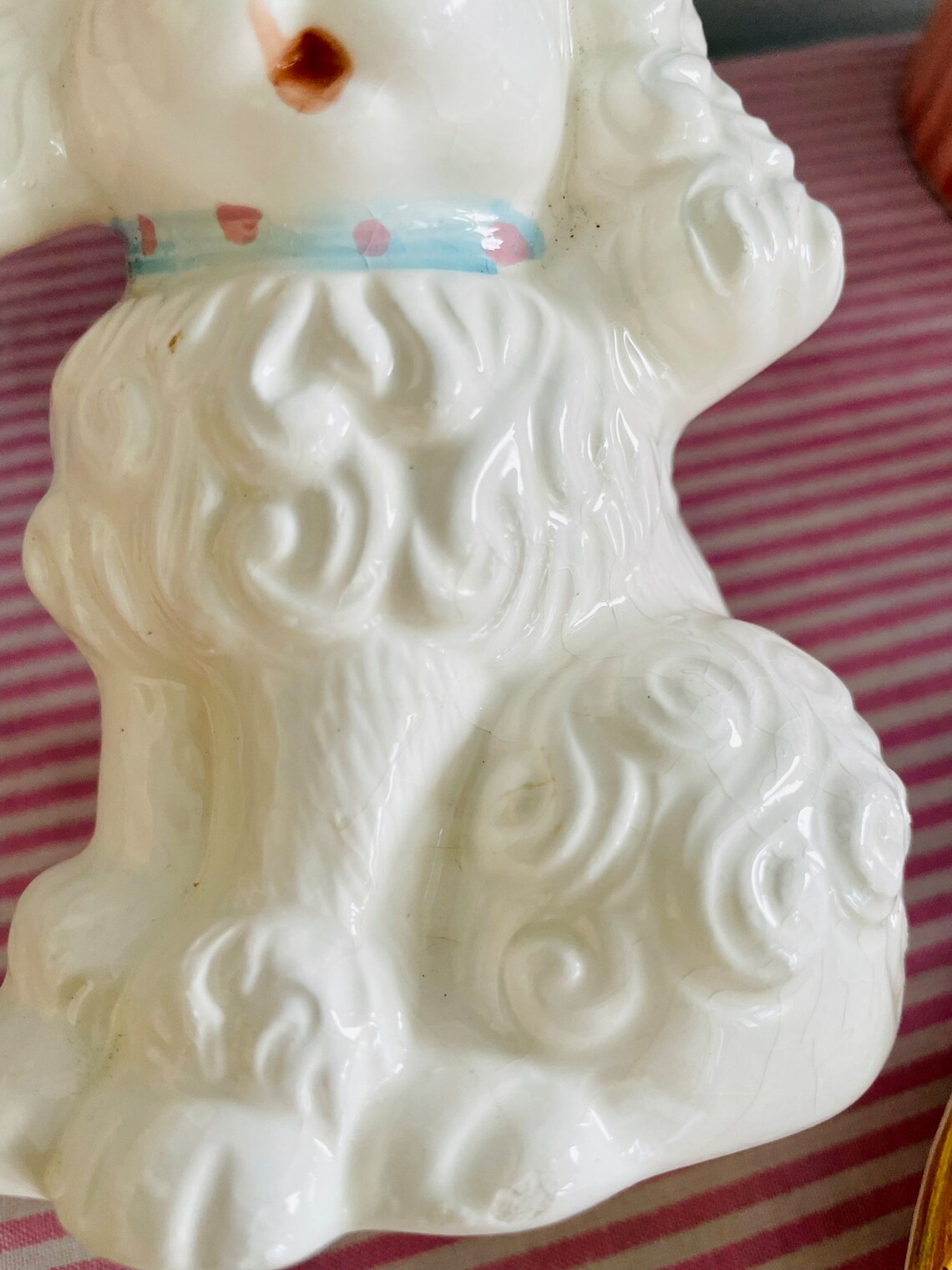 Vintage Kitsch Japan Ceramic Poodle Puppy Dog With Bowtie - Etsy