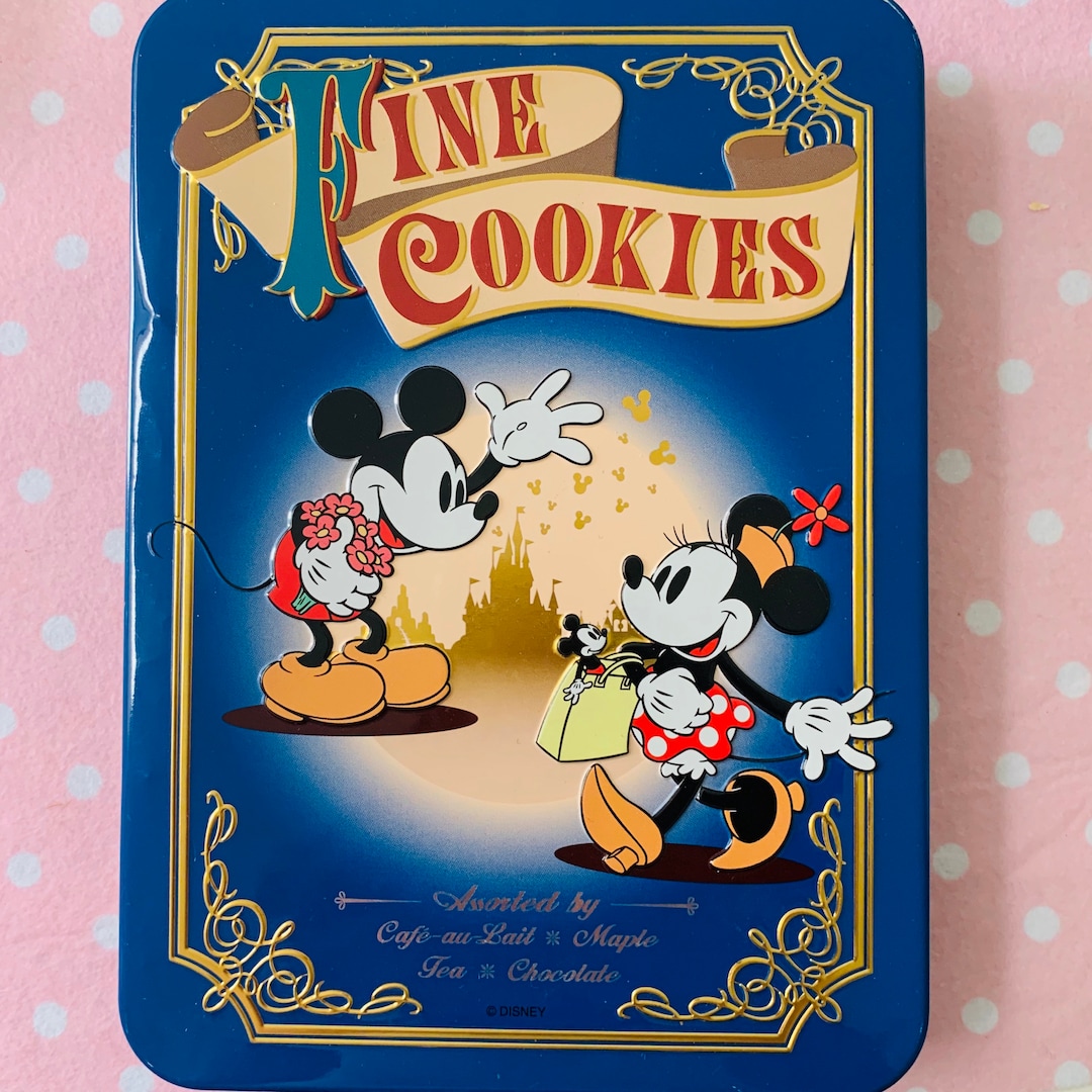 Vintage Disney Japan Tokyo Disneyland Embossed Mickey Minnie Mouse ...
