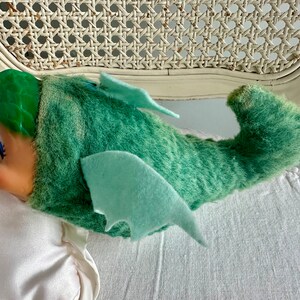 Vintage Rushton Rubber Face Green Fish Plush Toy Doll - ULTRA RARE - Etsy