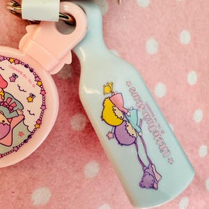 Japan Sanrio Little Twin Stars Plastic Mini Comb and Mirror Keychain ...