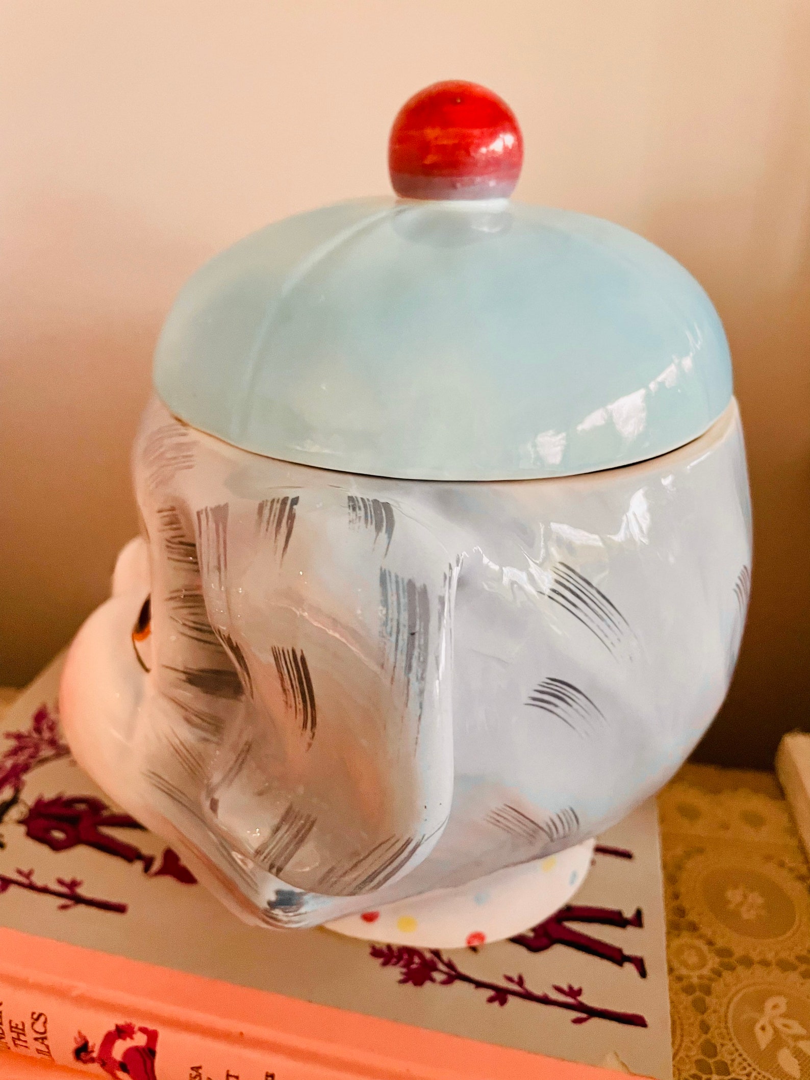 Vintage ESD Lefton Kitsch Ceramic Puppy Pal Dog Cookie Jar - Etsy