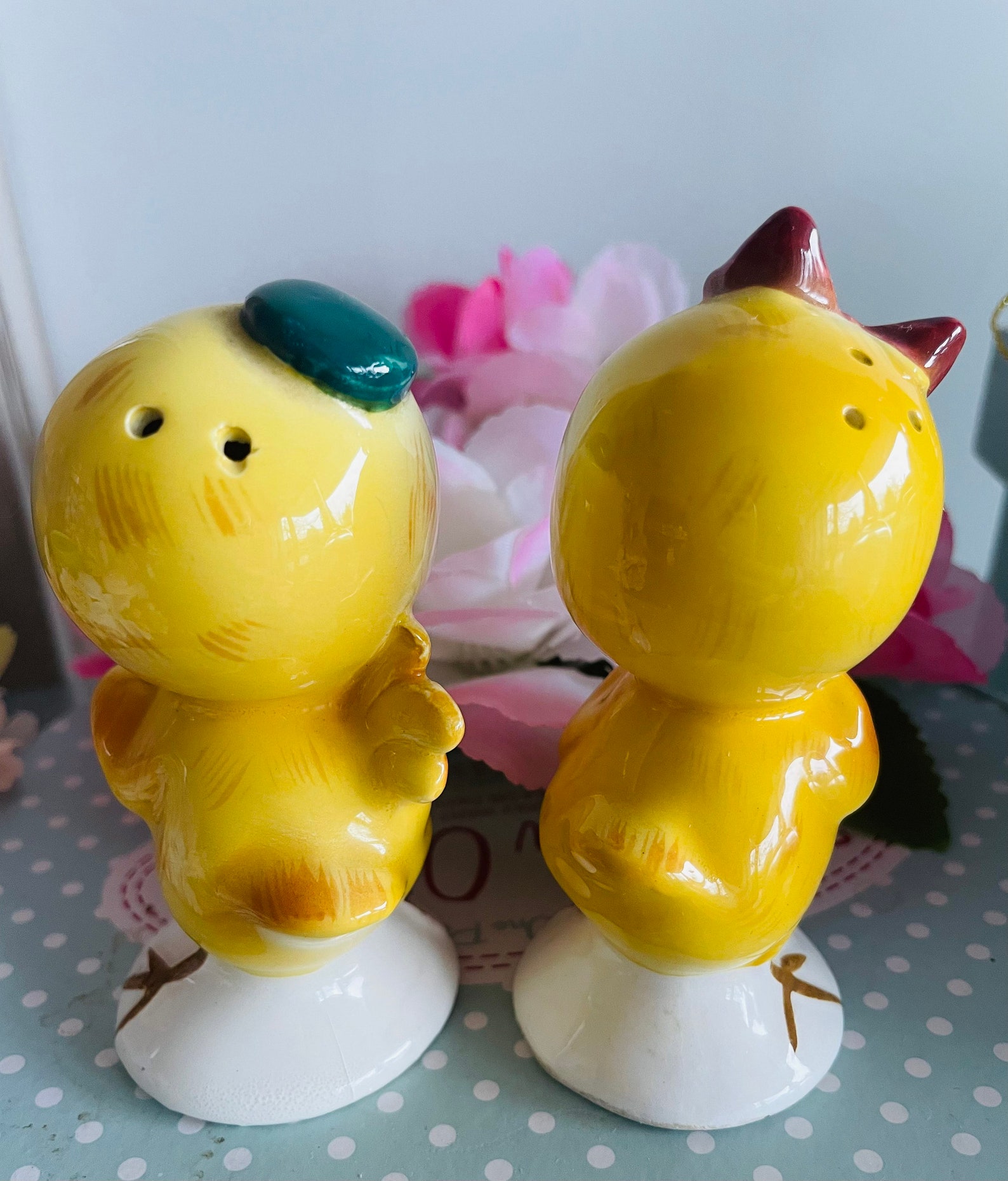 Vintage Lefton Japan Ceramic Bluebird Yellow Bird Rhinestone | Etsy