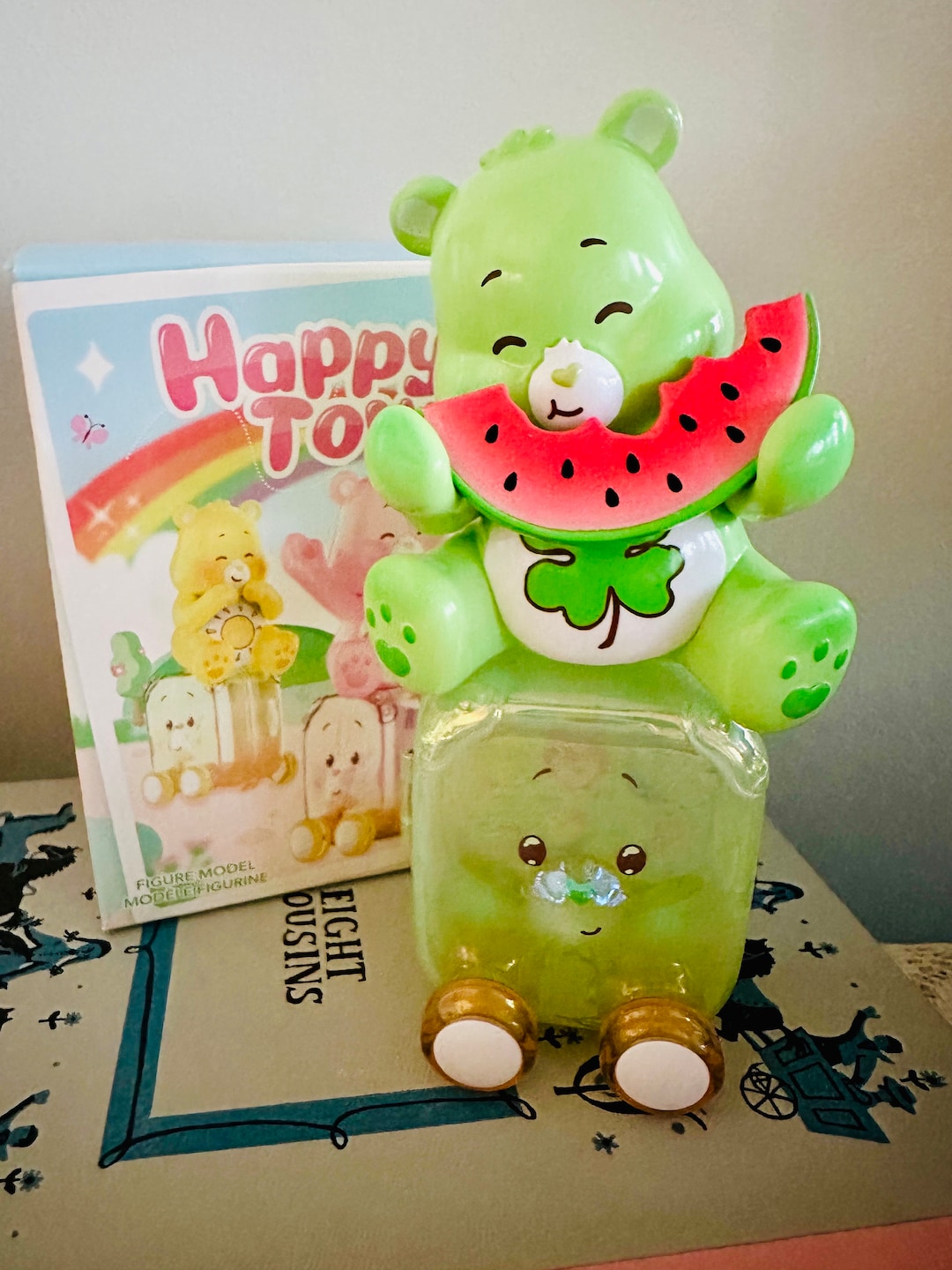 Happy Tour Good Luck Baby Carebear Care Bear Green With Luggage Doll ...