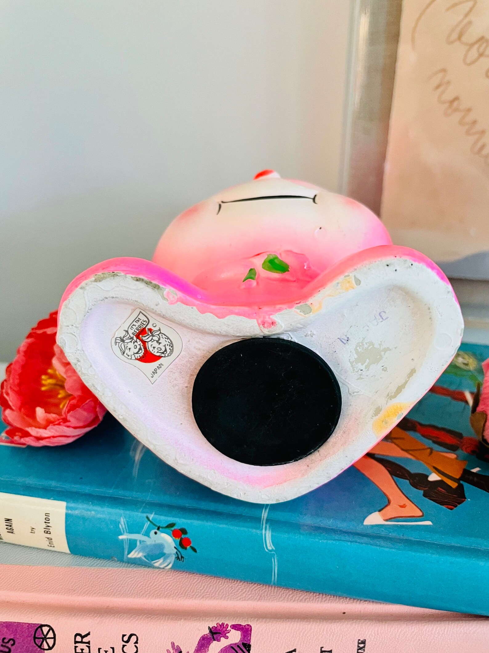 Vintage Kitsch Japan Neon Pink Rune Naito Style Bunny Rabbit - Etsy