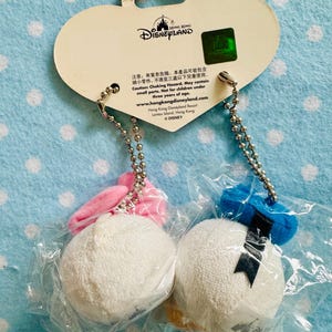 Tokyo Hong Kong Disneyland Donald Daisy Duck Magnetic Chu Kissing Plush ...