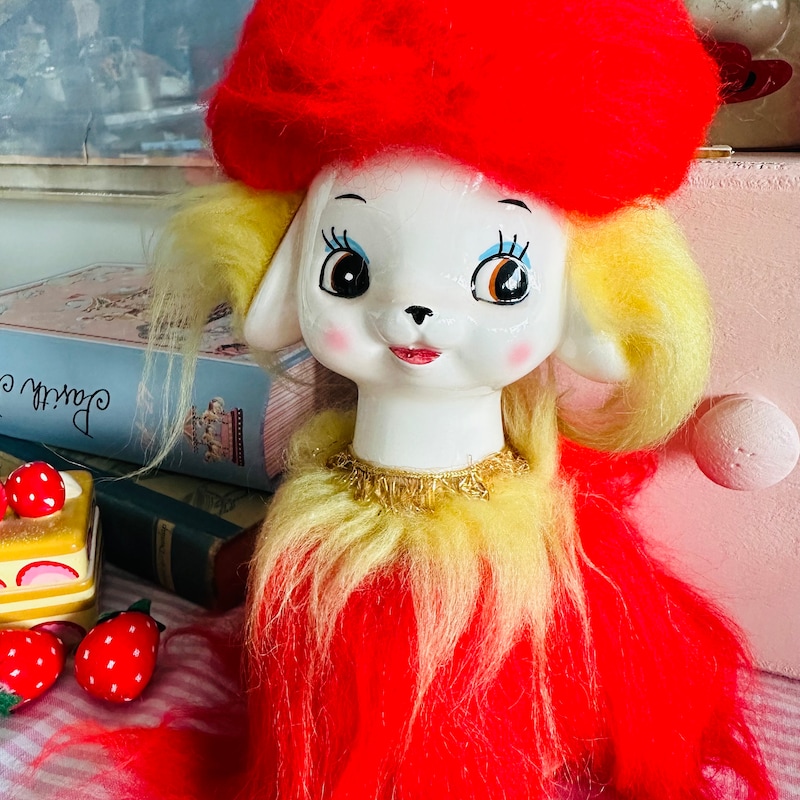 Kitsch Dog Figurine - Etsy