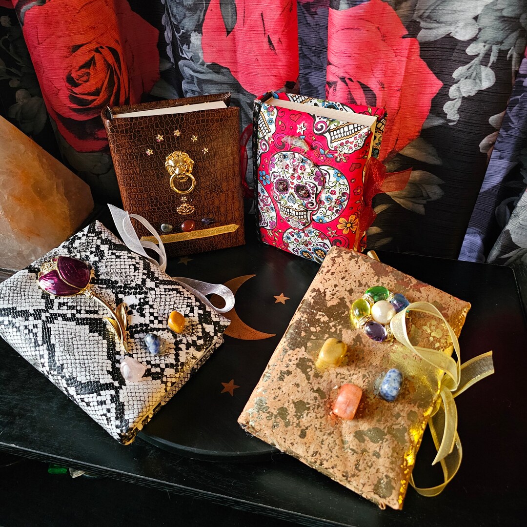 Gift Mini Witchy Sketchbook Witchy Book of Shadows Cusomized Journal 4 ...