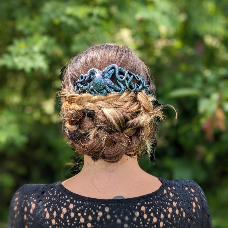 Octopus Hair Piece - Etsy