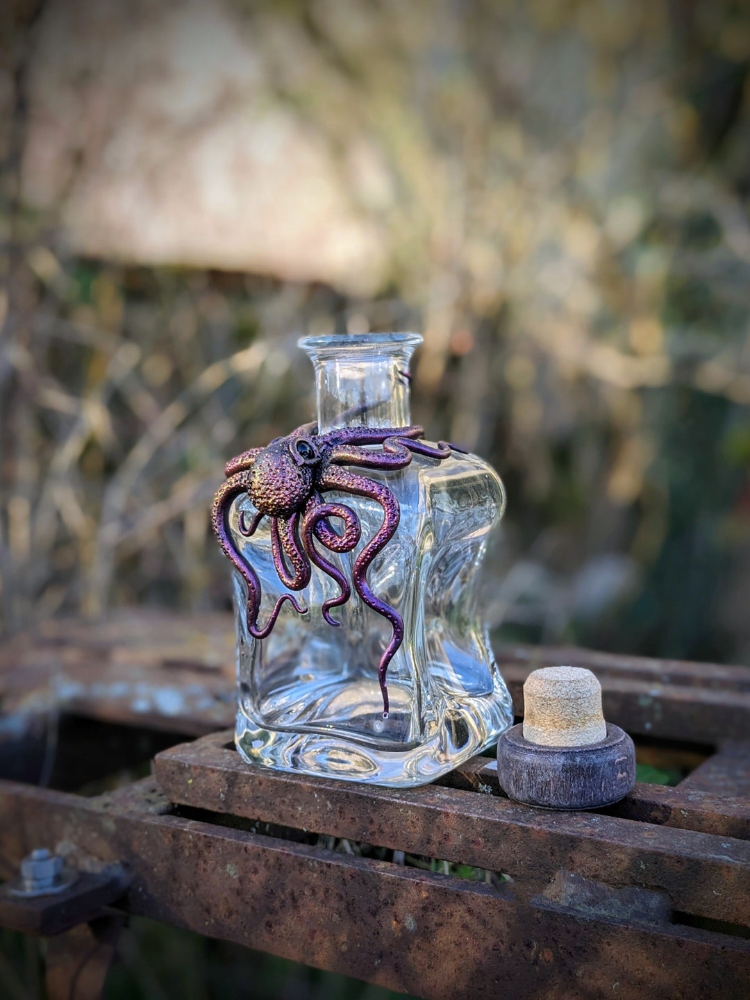 Square Bottle 250 Ml, Bottle, Bottle, Rum, Arranged Rum, Gifts, Present ...