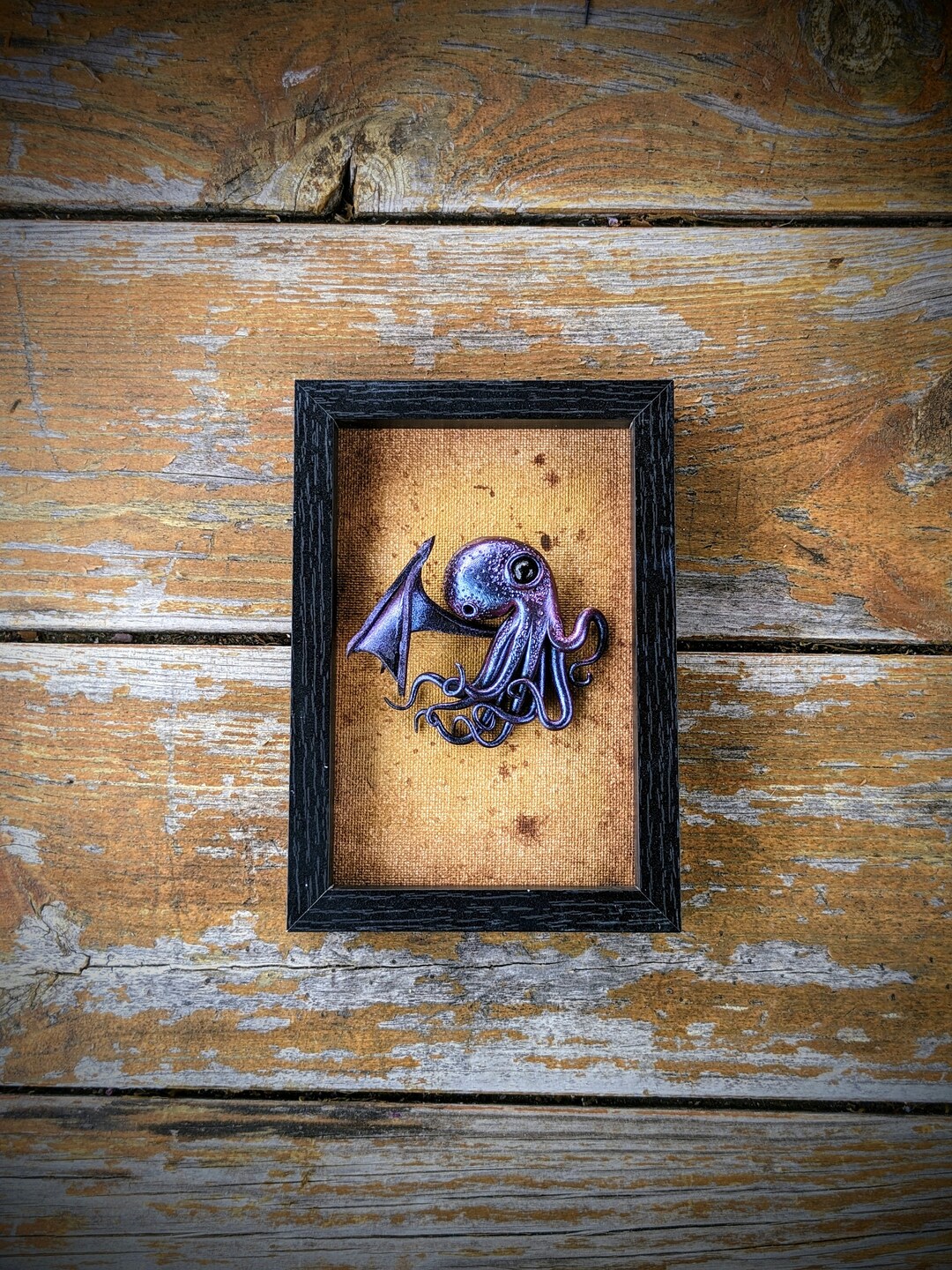 Birth of the Cthulhu Mythos Metallic Violet Blue - Etsy