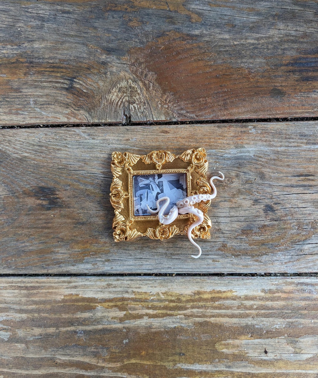 Sprawling Guernica. Tentacle Curiosity Frame, Tentacle, Octopus, Apothecary, Gifts, Curiosity ...