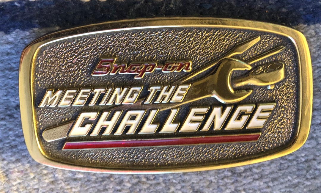 Snap on Tools Belt Buckle Solid Brass - Etsy Canada