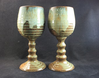 Ceramic goblet | Etsy