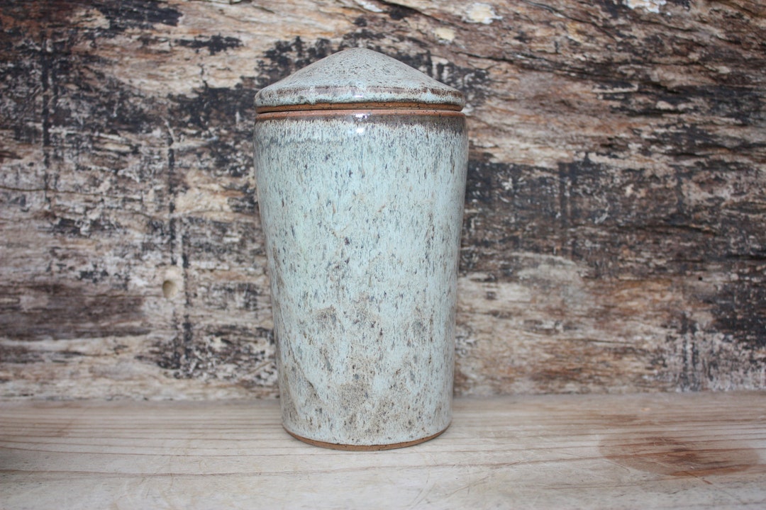 Pottery Jar, Lidded Pottery Jar, Stoneware Jar - Etsy