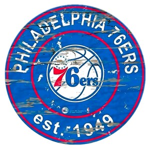 Philadelphia Sixers 76ers Basketball Inspired Sticker - Etsy