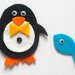Penguin Who Has the Fish Felt Story Board Game PDF Pattern, Flannel ...