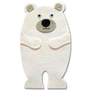 Polar Bears Underwear Felt Story PDFSVG Pattern, Polar Animals, Toddler ...
