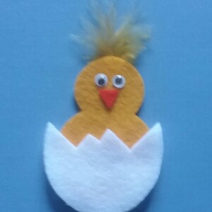 Little Chick Hide and Seek Colours Colors Game Felt Board Set PDF SVG ...