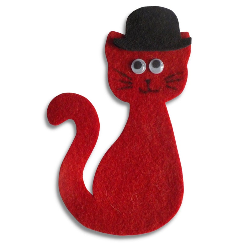 Scat the Cat Color Story PDF SVG Pattern Felt Board Set - Etsy