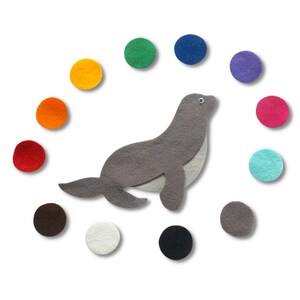 Penguins and Polar Bears Felt Story Board Pattern Bundle, Winter Theme ...