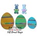 Little Bunny Hide and Seek Sizes Game Felt Board Set PDF SVG - Etsy