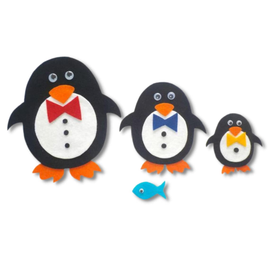 Penguin Felt Story Board PDF Pattern Bundle Flannel Board - Etsy