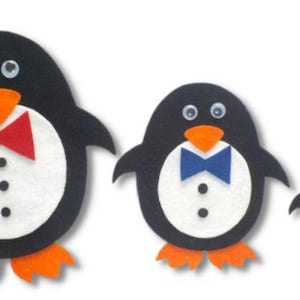 Penguin Who Has the Fish Felt Story Board Game PDF Pattern, Flannel ...
