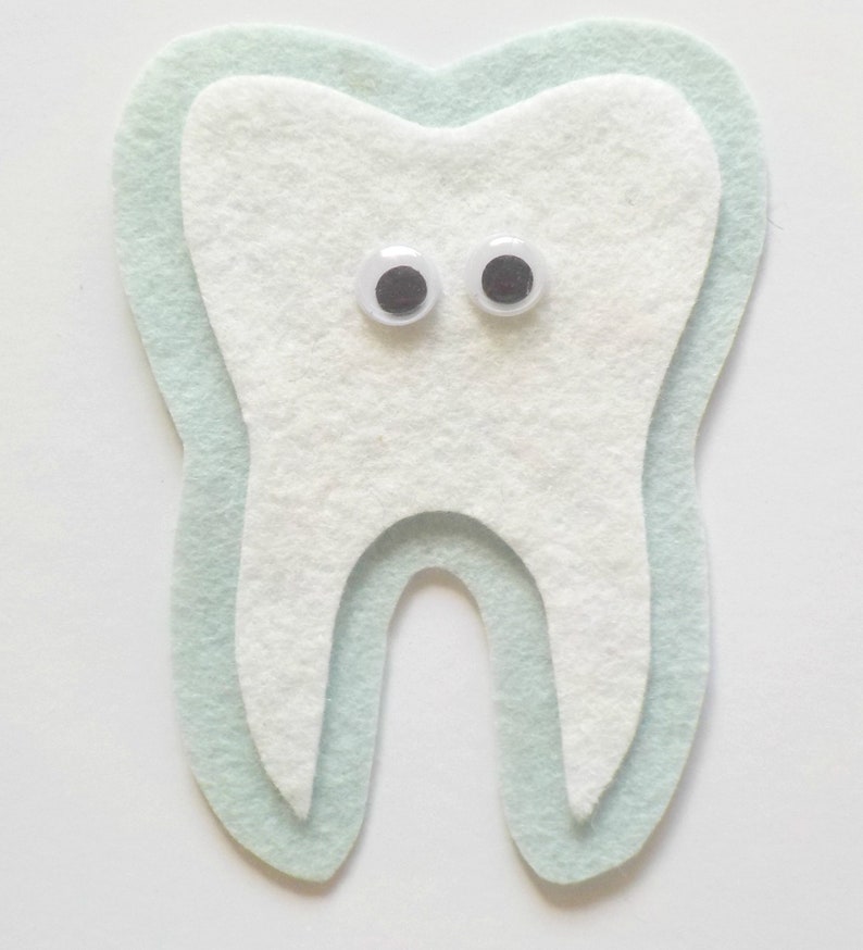 Five Loose Teeth PDF SVG Pattern Felt Board Set, Tooth, Health, Dental ...