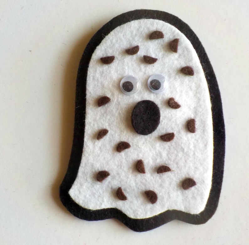 El fantasma de chispas de chocolate PDF SVG patrón juego de tablero de ...