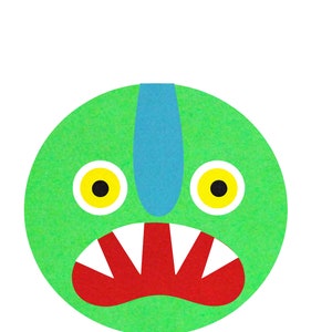 Go Away Big Green Monster PDF SVG Pattern Felt Board Set, Halloween ...