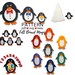 Penguins and Polar Bears Felt Story Board Pattern Bundle, Winter Theme ...