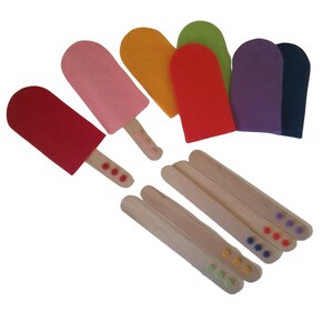 Colour Matching Felt Set Pattern Bundle PDF SVG Cutting - Etsy