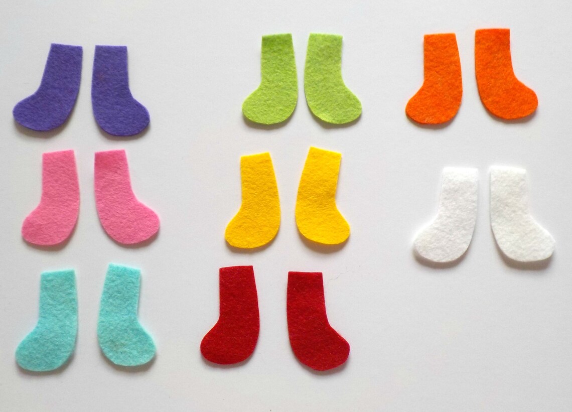 Fox in Socks PDF Pattern Felt Board Set, Toys, Colors, Colours, Clothes ...