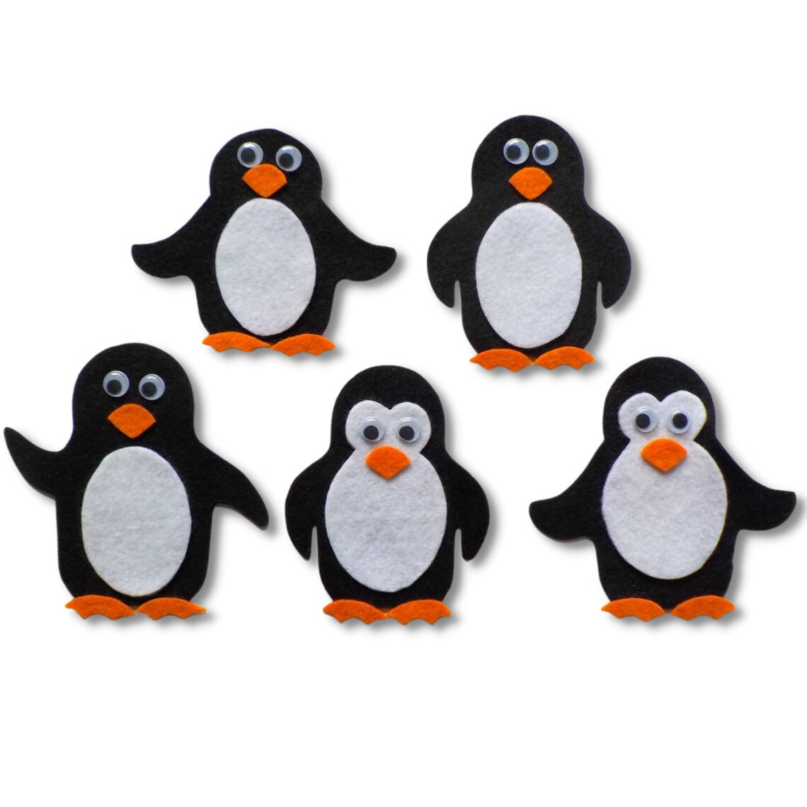 Penguin Felt Story Board PDF Pattern Bundle, Flannel Board Pattern ...