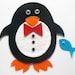 Penguin Who Has the Fish Felt Story Board Game PDF Pattern, Flannel ...