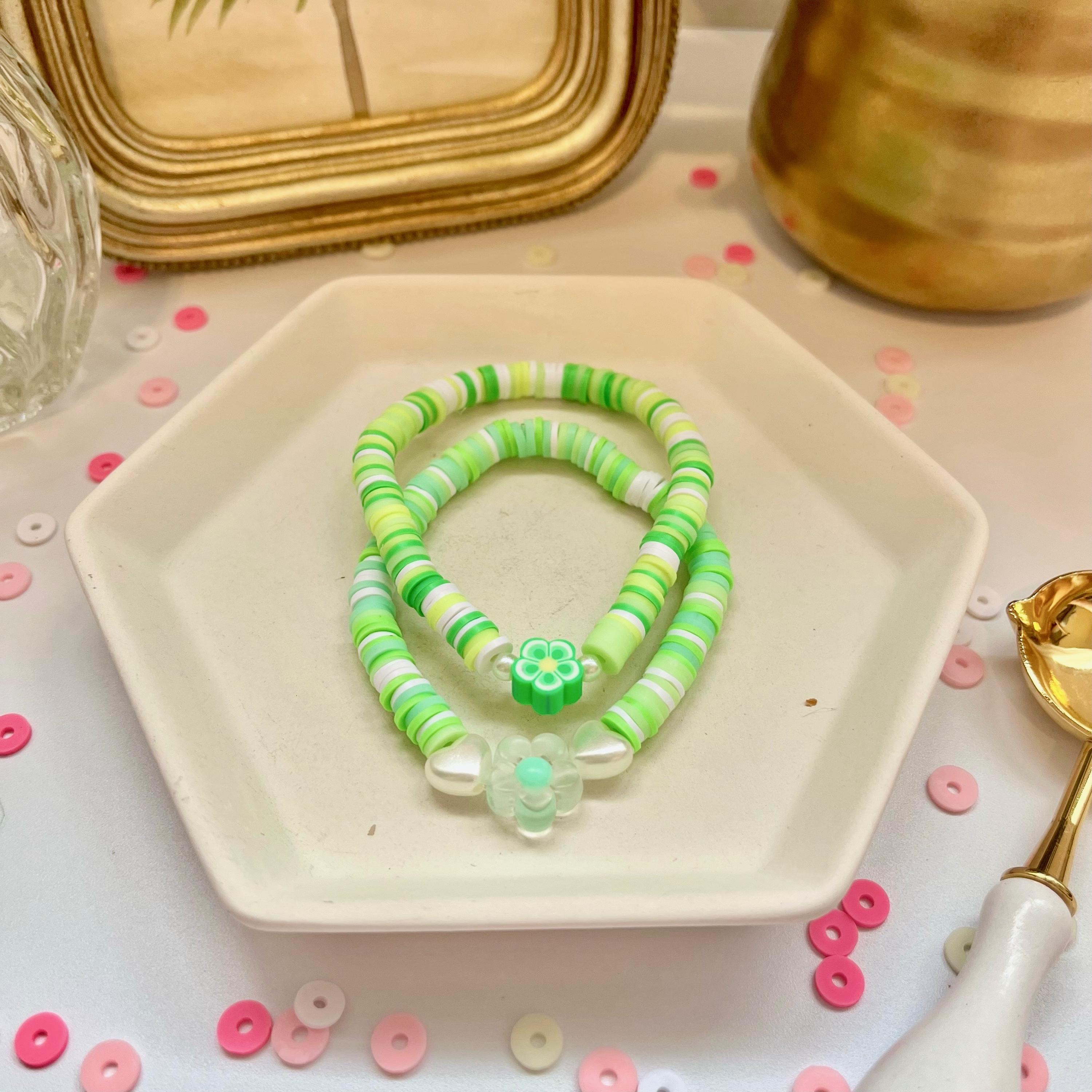Key Lime Pie Bracelet Duo - Etsy