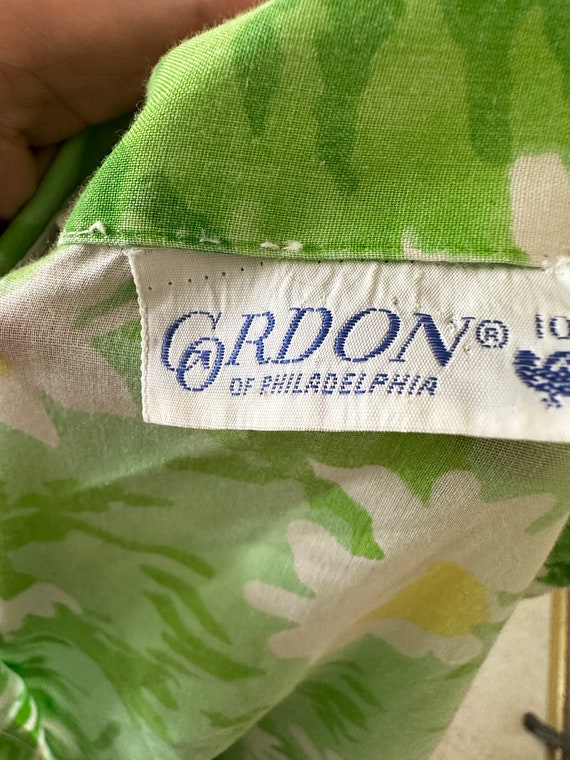 Womens Gordon of Philadelphia vintage 70’s bright gre… - Gem