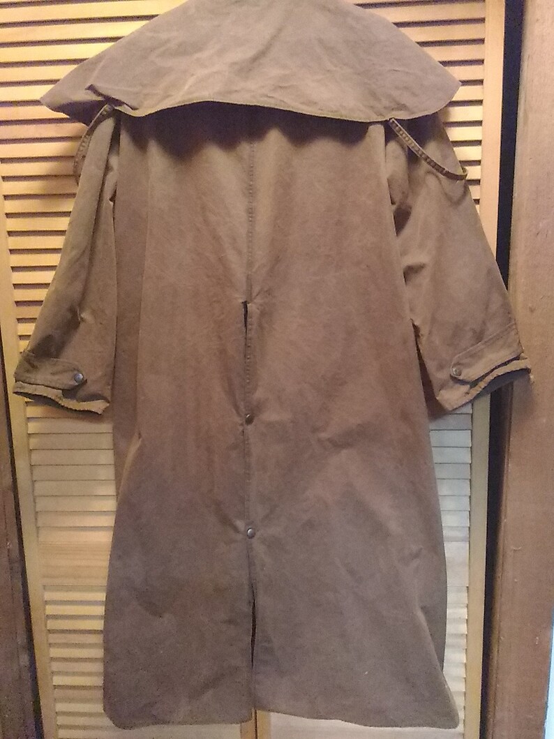 80s Distressed Well Seasoned Driza Bone Australian Outback Duster ...