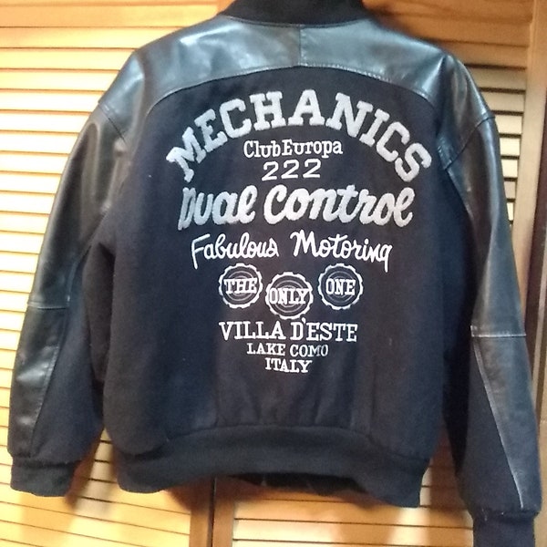 Leather Race Car Jacket - Etsy