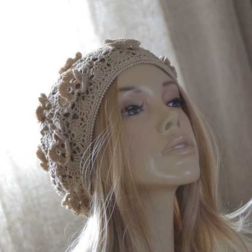 Summer Beret Womens Hats Womens Summer Hats Crochet Hat Women - Etsy