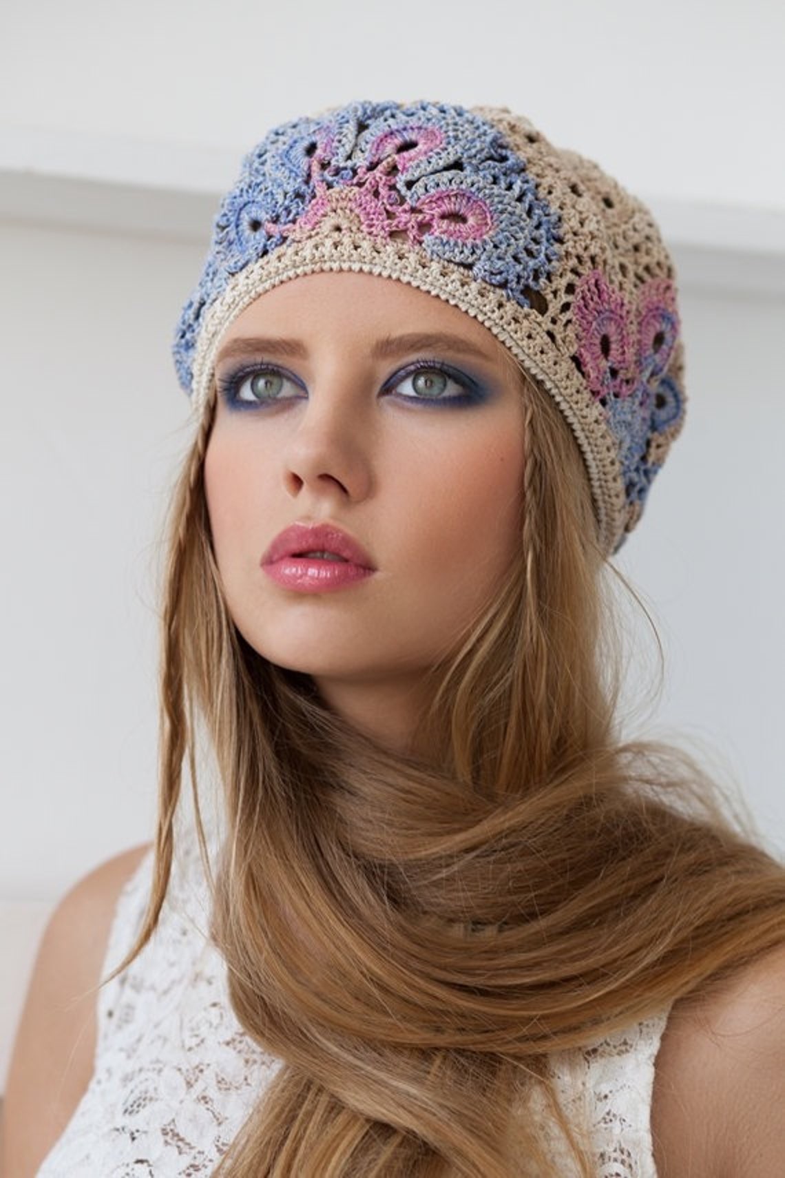 Crochet Beret Womens Crochet Hat French Beret Womens Hats Crochet