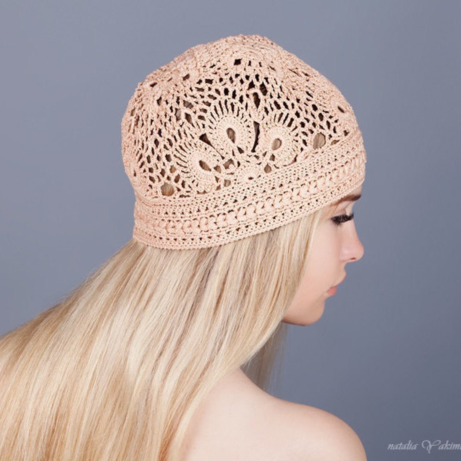 Boho Summer Hat Ladies Crochet Hat Handmade Crochet Hat Crochet Hat ...