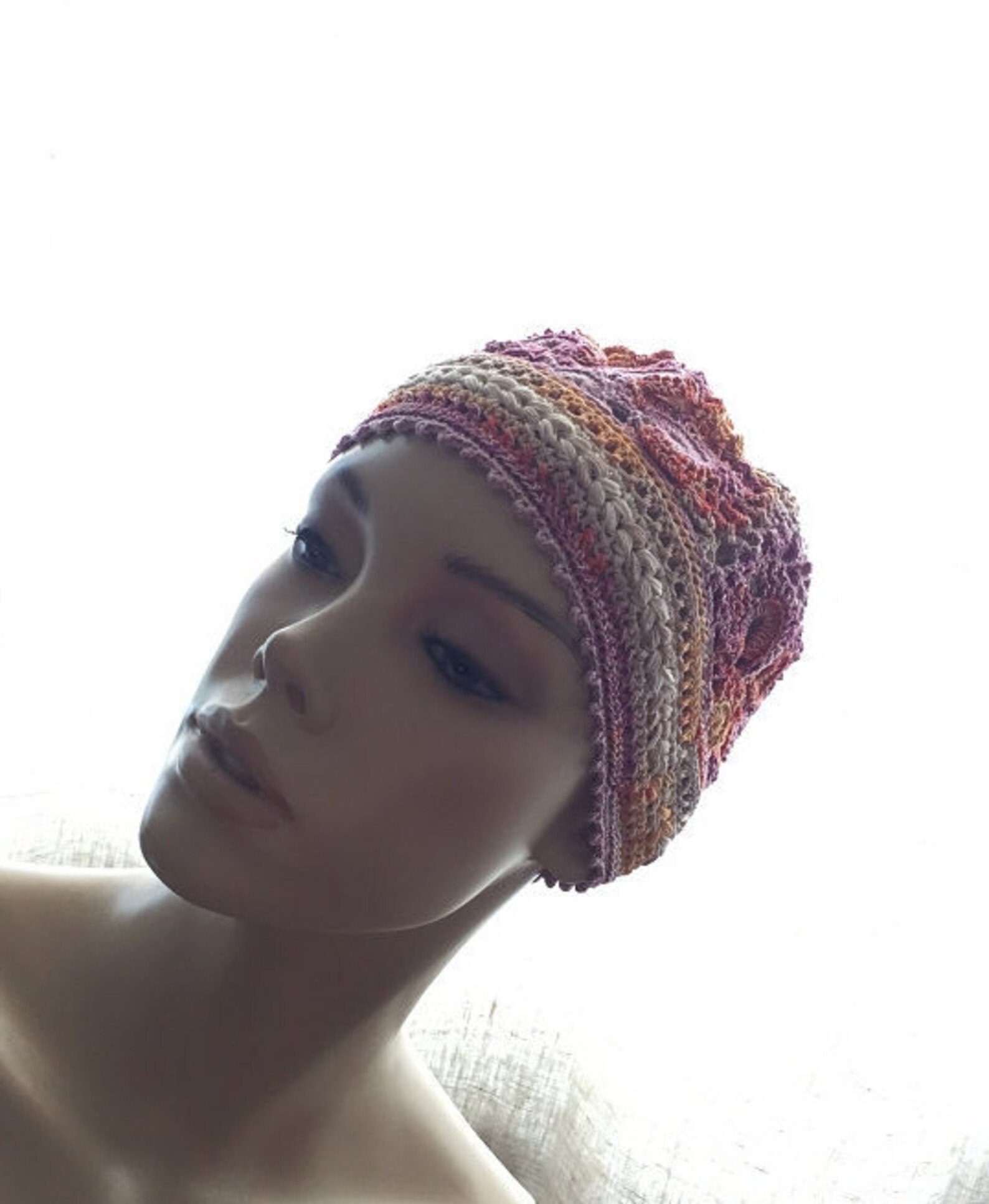 Women's Flower Hat Summer Beanies Crochet Women's Hats - Etsy