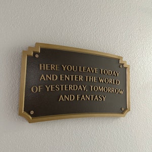Theme Park Entrance Sign. Made to Order. - Etsy