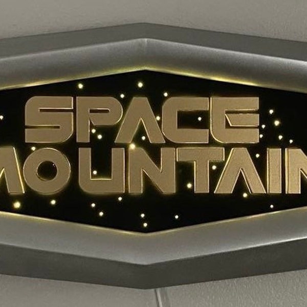 Space Mountain Decor - Etsy