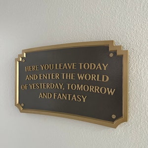 Theme Park Entrance Sign. Made to Order. - Etsy