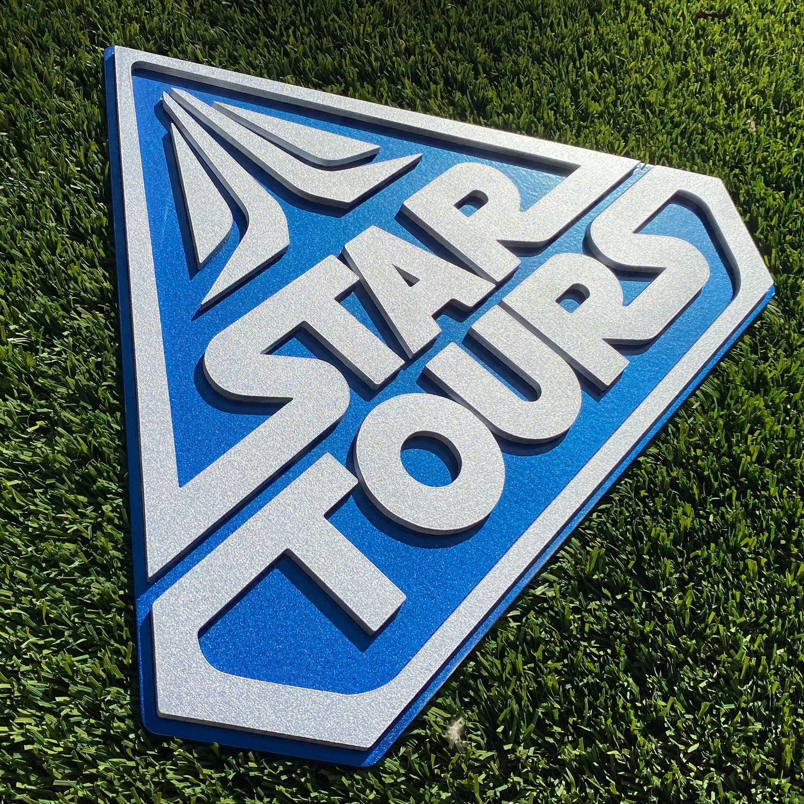 21x16 Star Tours Inspired Sign Straight Edge MADE TO ORDER | Etsy