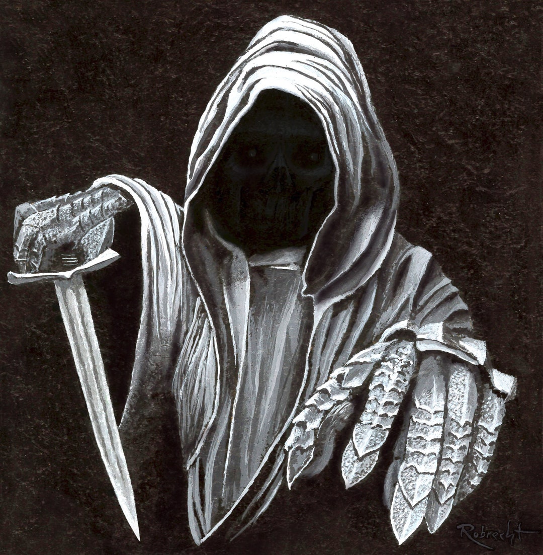 Wraith Wrath Signed Archival Print & Stretched Canvas - Etsy