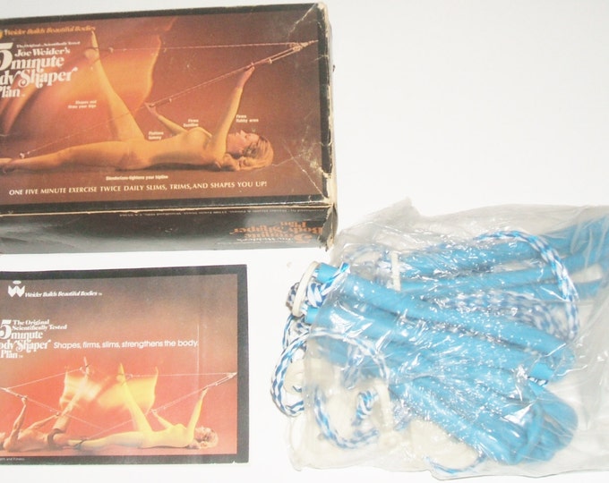 Joe Weiders 5 Minute Body Shaper Plan Workout Exercise Body Shaper ...